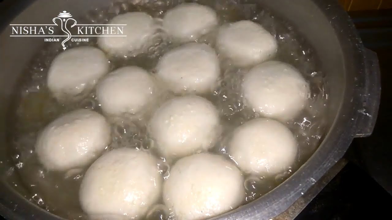 How to make Rasgulla at home || Sponge Rasgulla Recipe | Bengali ...