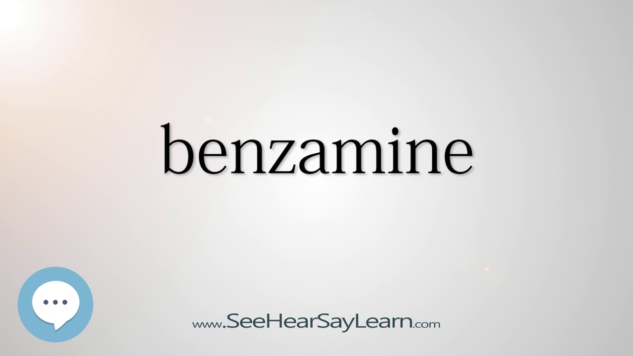 benzamine - YouTube