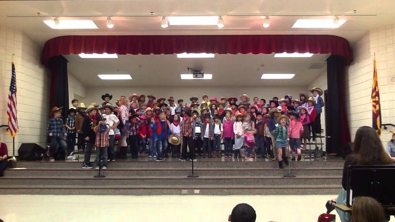 Carlson Elementary 2nd Grade Go West Show 2013 - YouTube
