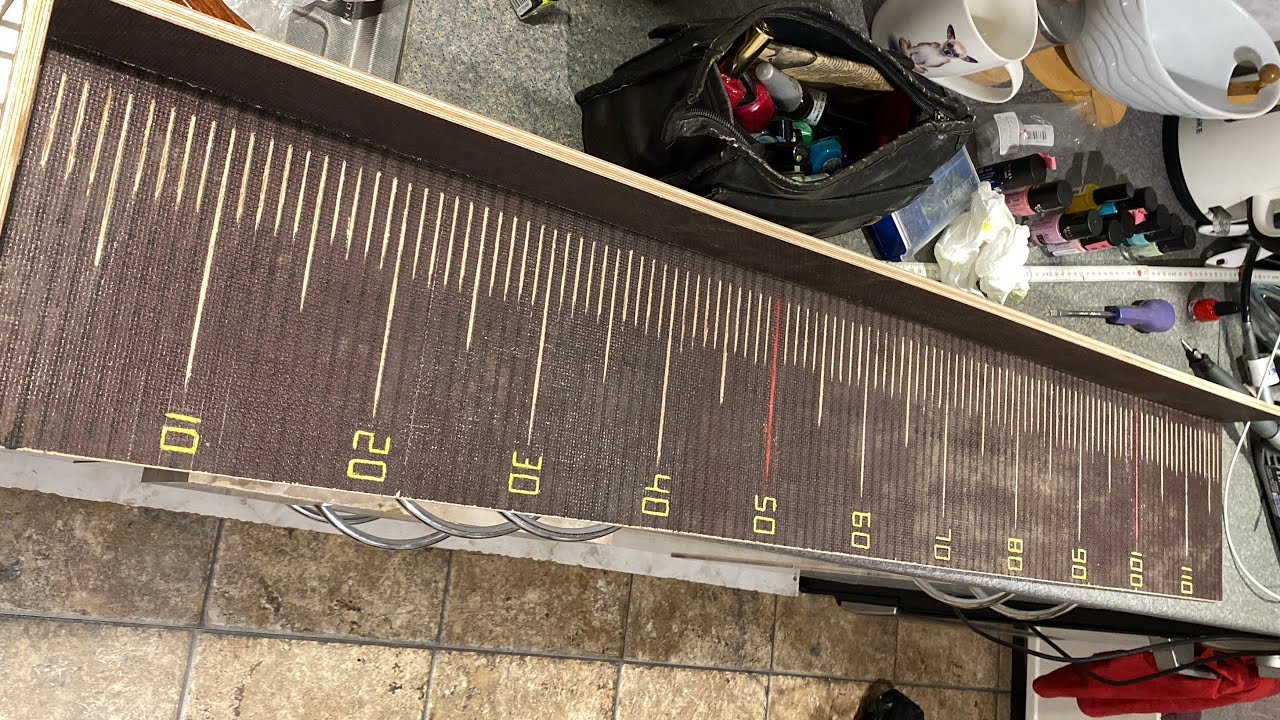 DIY FISHING RULER FOR BOAT - YouTube