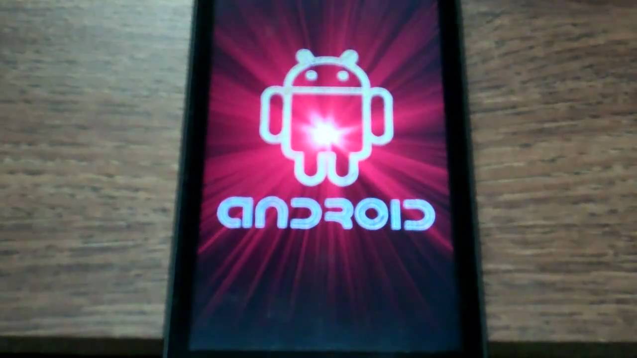 Droid X boot screen & boot animation - YouTube