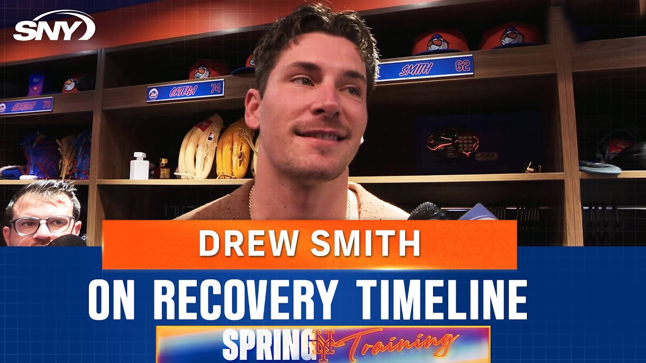 Drew Smith says 'best-case scenario' would be returning before end of the season | SNY - YouTube