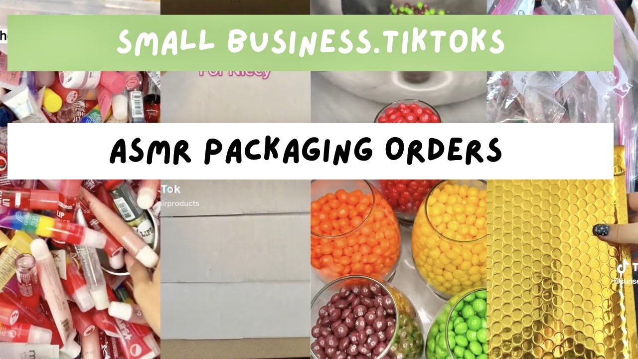Asmr Packaging Orders!🤍Part:22 | Smallbusiness.tiktoks #smallbusiness # ...