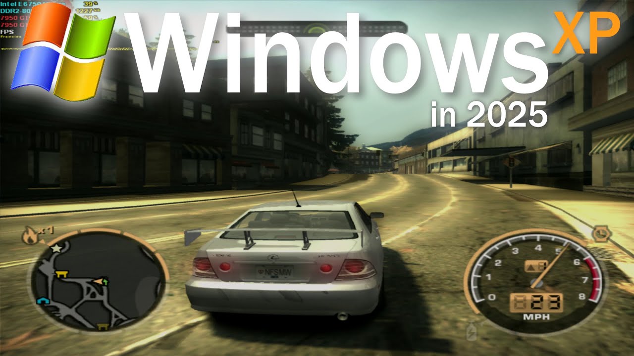 Windows XP Gameplay: Need For Speed Most Wanted - YouTube