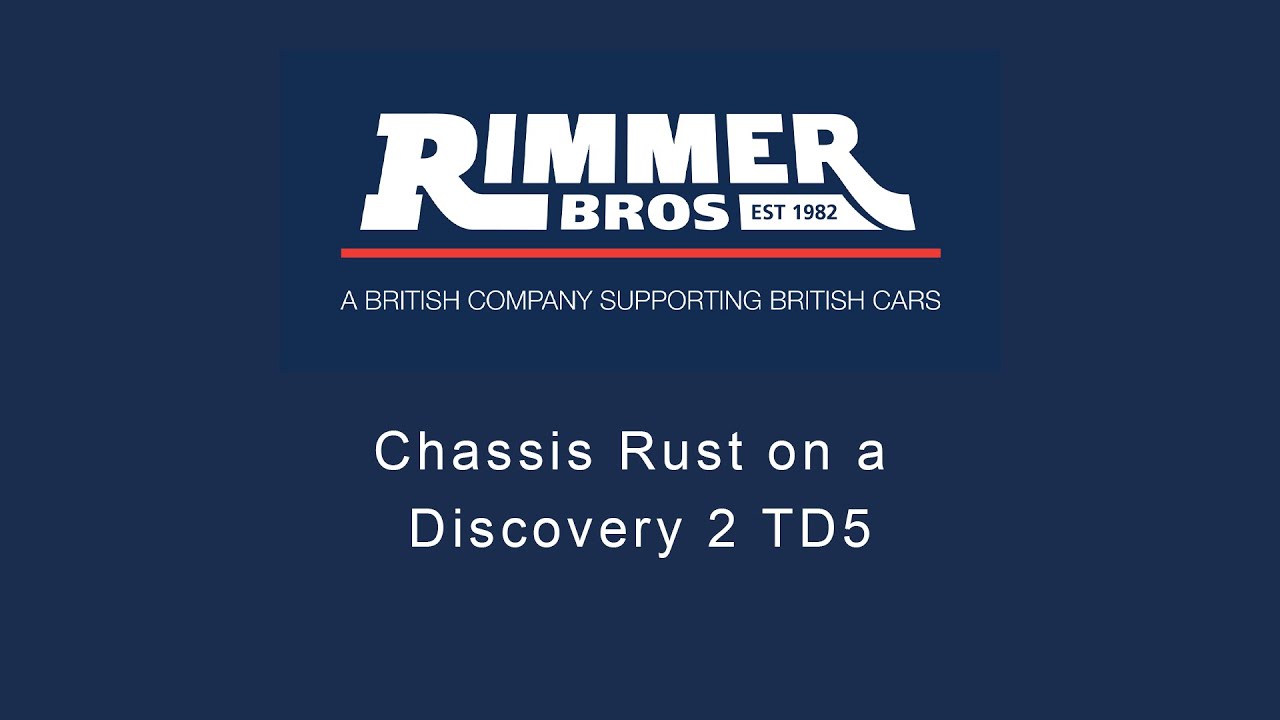 Chassis Rust on a Discovery 2 TD5 - YouTube
