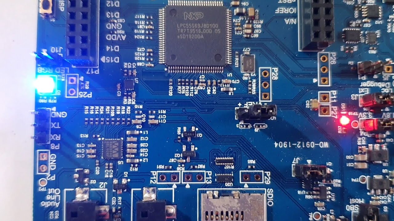 NXP MICROCONTROLLERS COURSE - LPC55S69-EVK - SCTIMER PWM - INTERRUPT ...