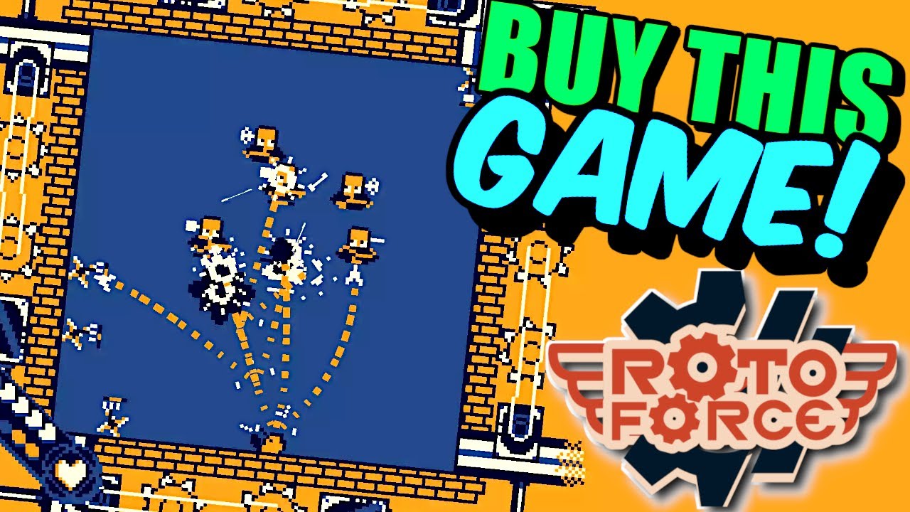 Roto Force - A Rad Boss Rush & Twin Stick Shooter | Indie Gems - YouTube