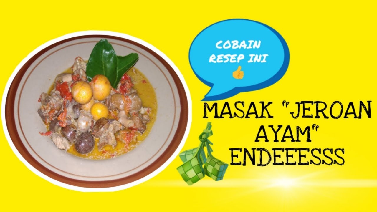 JEROHAN AYAM/RESEP JEROHAN AYAM/CARA MASAK JEROHAN AYAM/Baca resep di ...