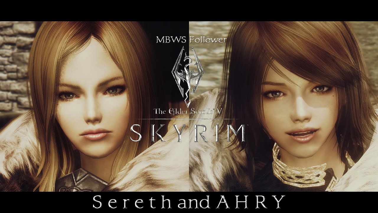 TES V - Skyrim Mods: MBWS Follower - YouTube