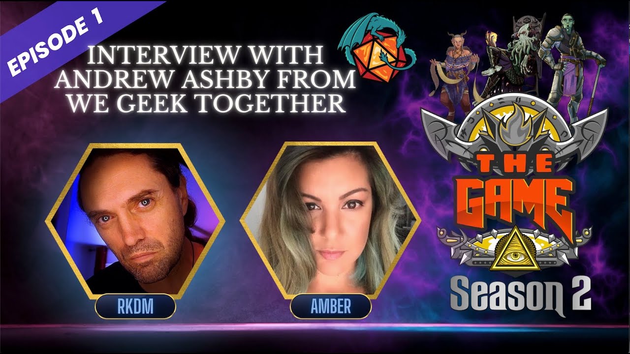 The Game Podcast S2: Eps1 - Interview with Andrew Ashby of We Geek ...