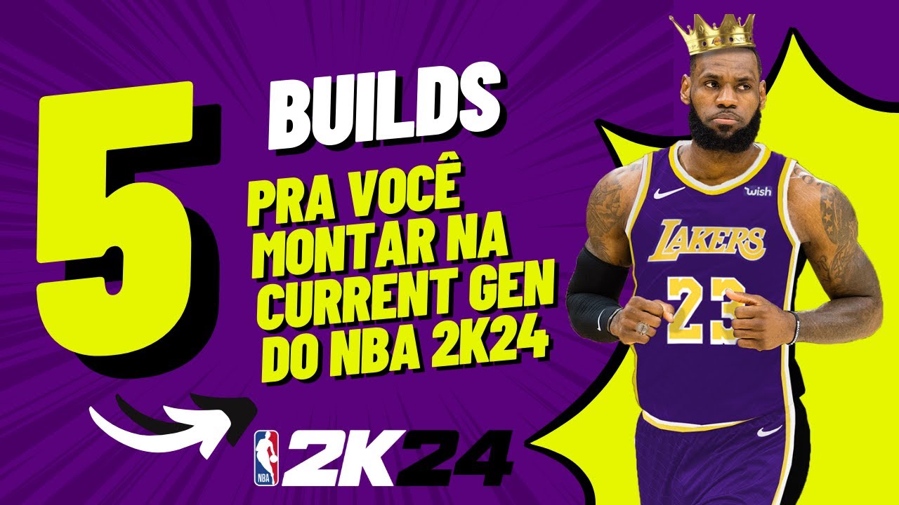 AS MELHORES BUILDS DA CURRENT GEN NO NBA 2K24 !!!! - YouTube