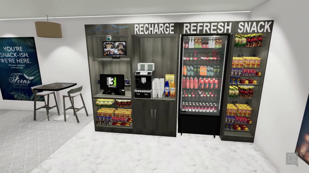 Ferns unattended Retail Micro Market - YouTube