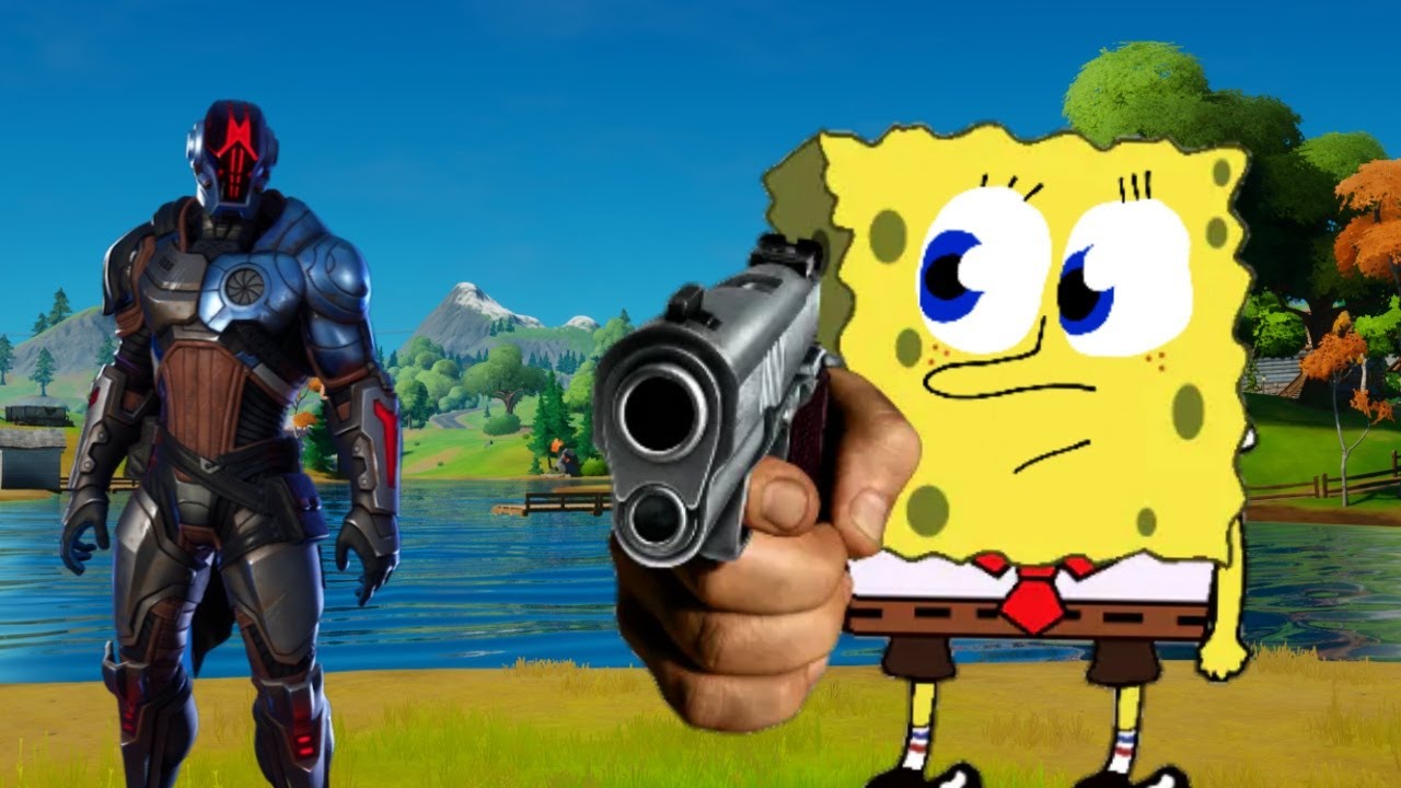 SpongeBob Plays Fortnite - YouTube