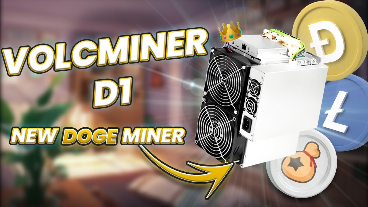 VolcMiner D1 - New Most Profitable Dogecoin Miner - YouTube