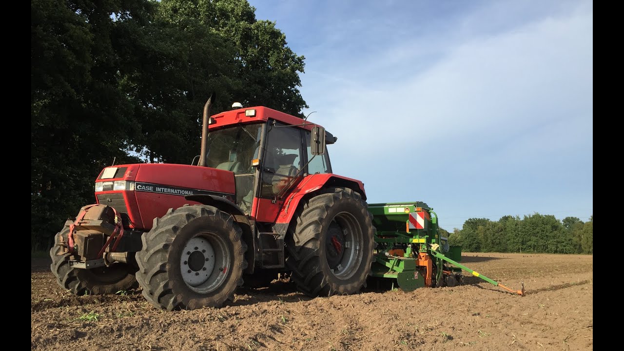 [GoPro] *FullHD* Case IH Maxxum 5140 & Amazone AD3000 Super - YouTube