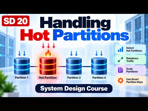 SD 20 | Handling Hot Partitions | System Design Course | Uplatz
