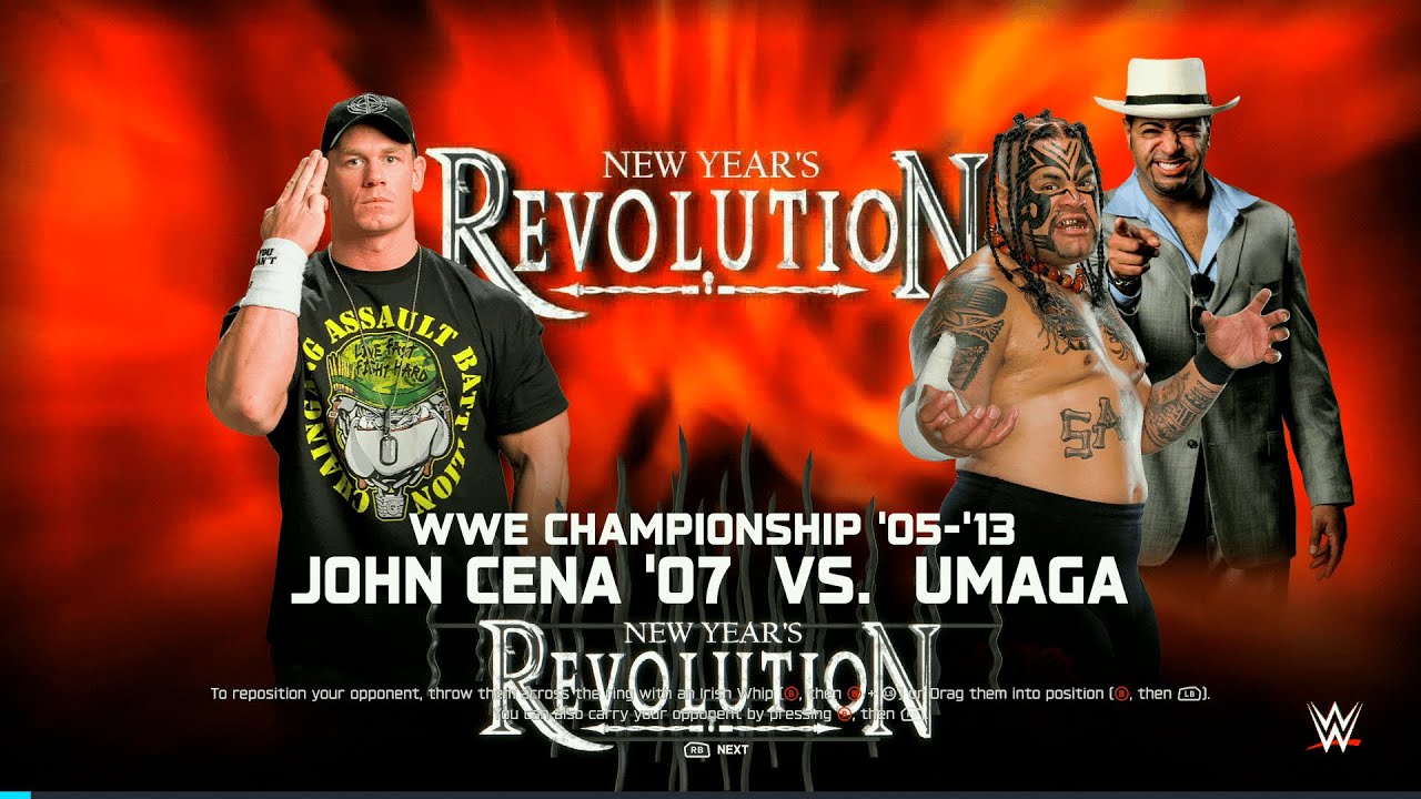 WWE 2K25 - Cena vs. Umaga | The Ultimate Attitude Era Showdown - YouTube