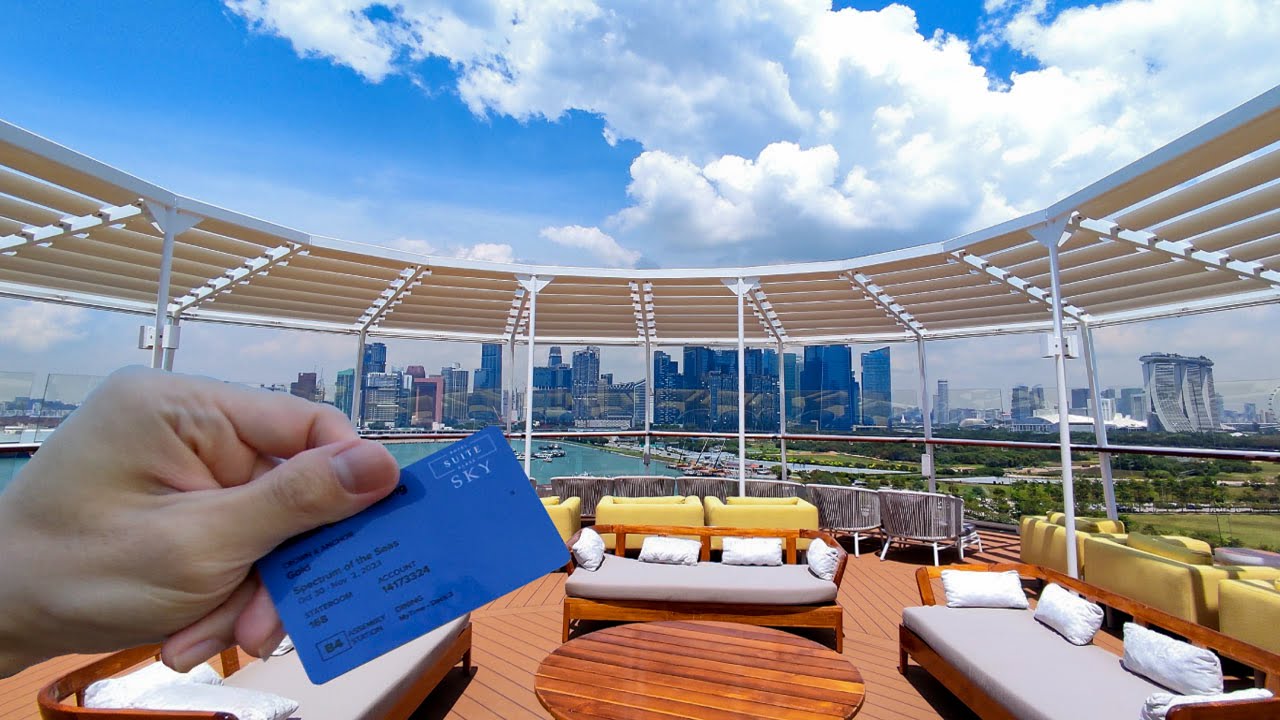 Sky Class Suite Spectrum of the Seas Premium Dining, Royal Caribbean ...