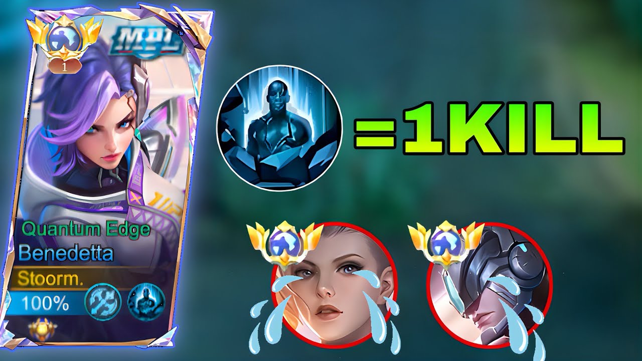 FINALLY A BEST BUID WORTHY!! (AUTO WIN!!)| BENEDETTA GAMEPLAY | MLBB | MobileLegends | - YouTube