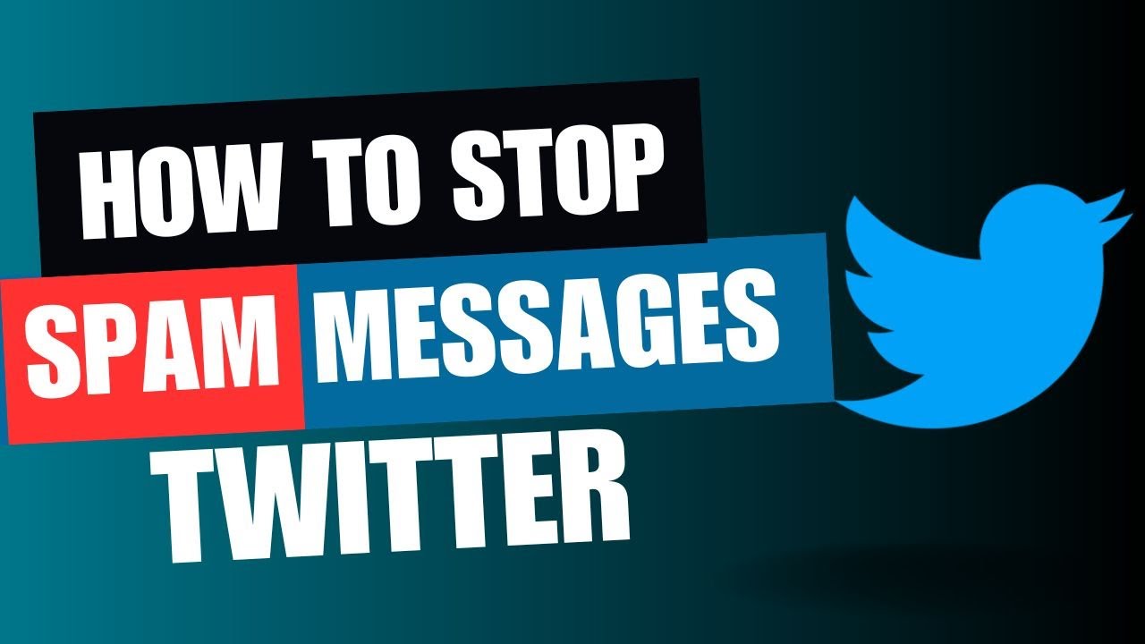How To Stop Spam Messages on Twitter | Twitter New Update | 2023 - YouTube