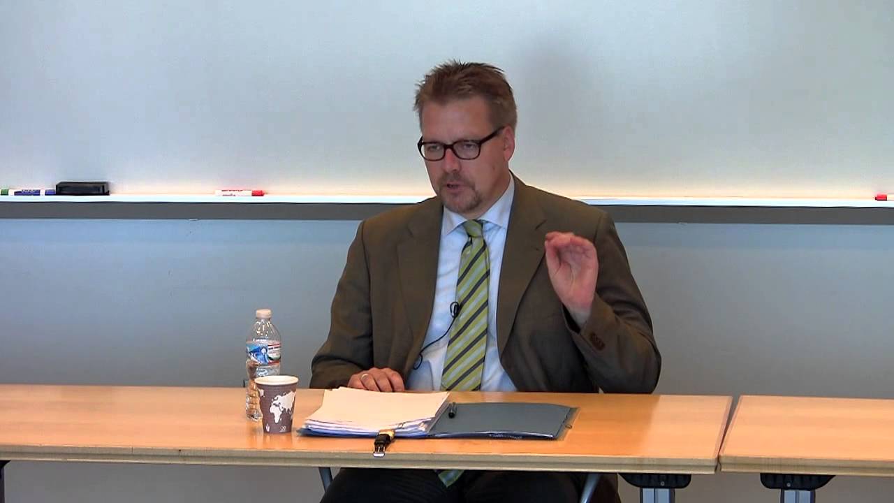 Markus Kaim: Fall 2013 CES Friday Lecture Series - YouTube