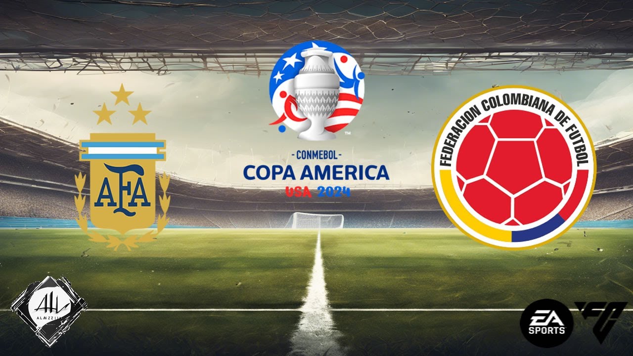 Argentina x Colômbia - Copa América 2024 - Final - EA FC - YouTube