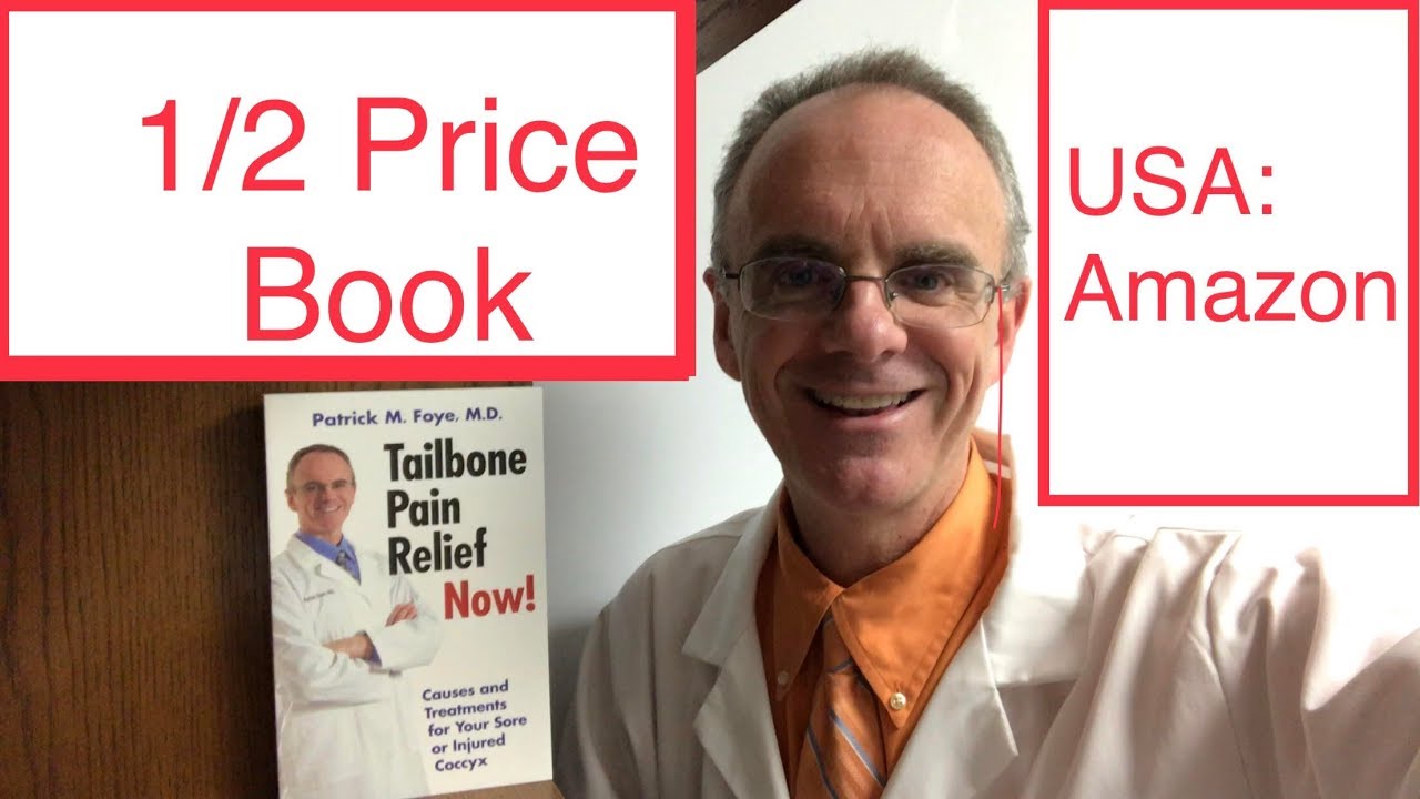 USA: Half-Price Book on Tailbone Pain, Coccyx Pain, Coccydynia - YouTube