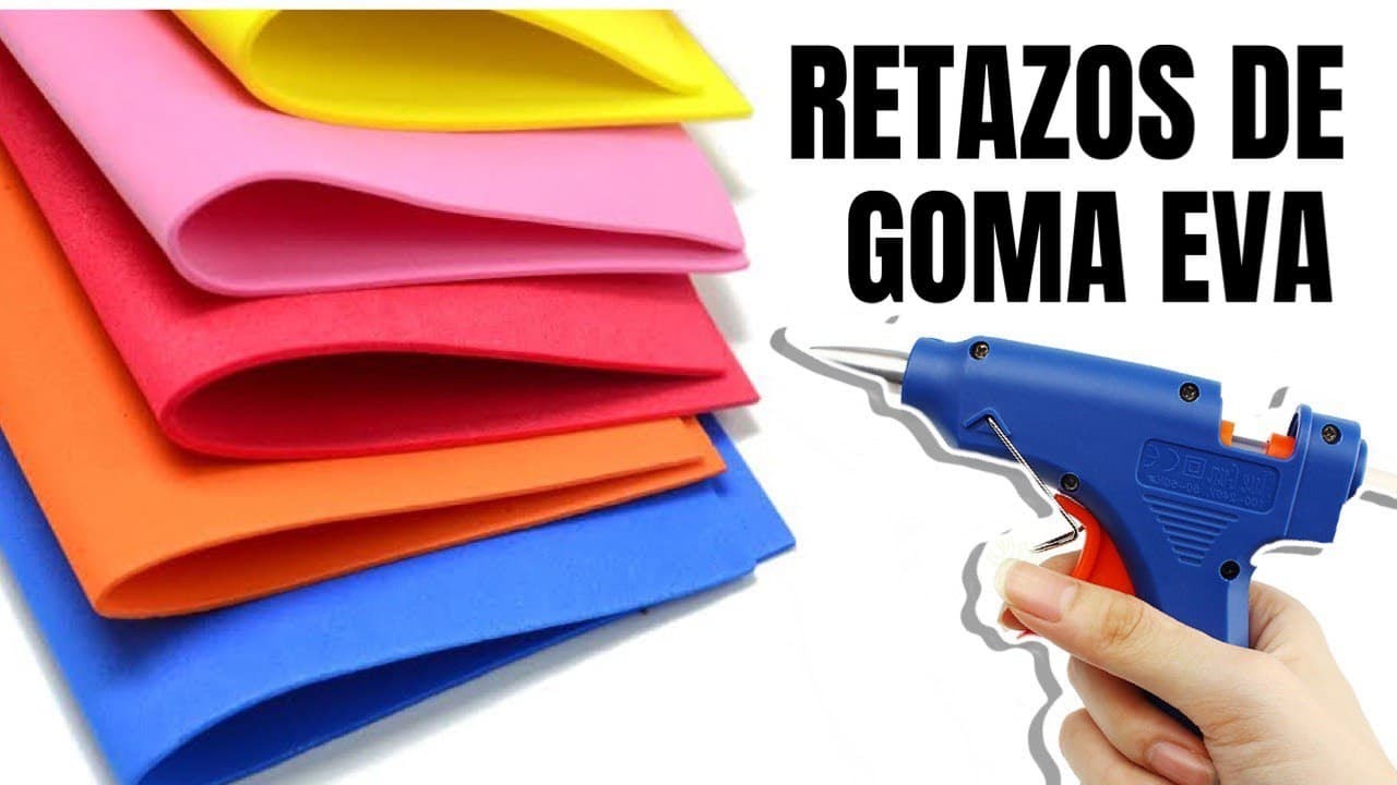 3 Ideas con Sobras de Foamy | Manualidades fáciles con Retazos de Goma ...