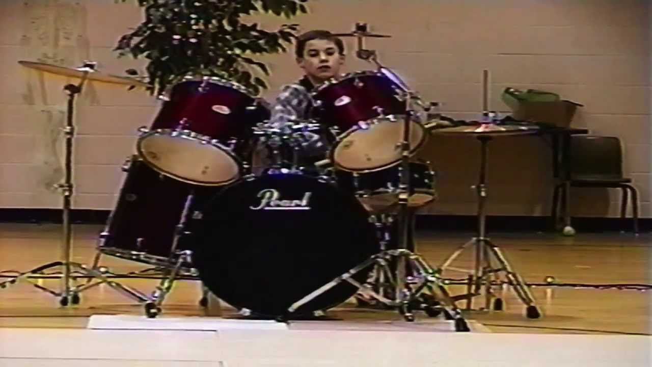 My First Drum Performance EVER! - YouTube