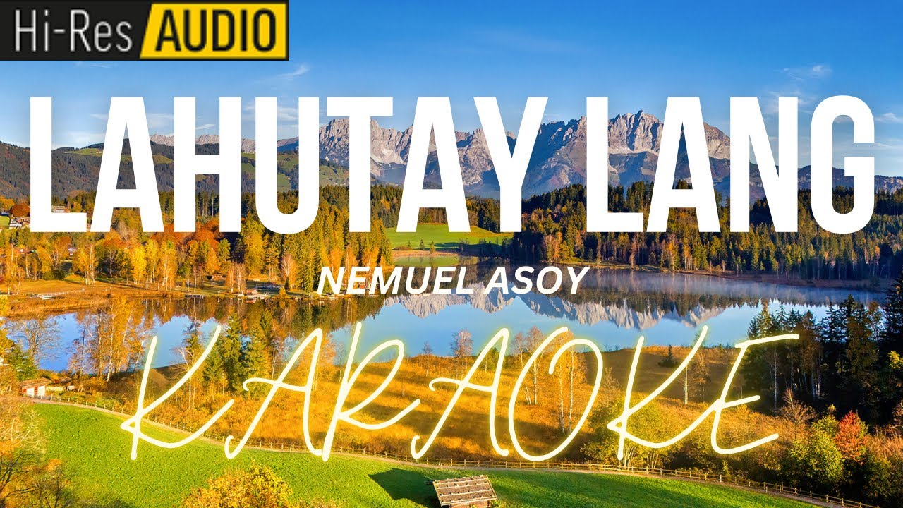 Lahutay Lang Karaoke | Minus-One | Instrumental - YouTube