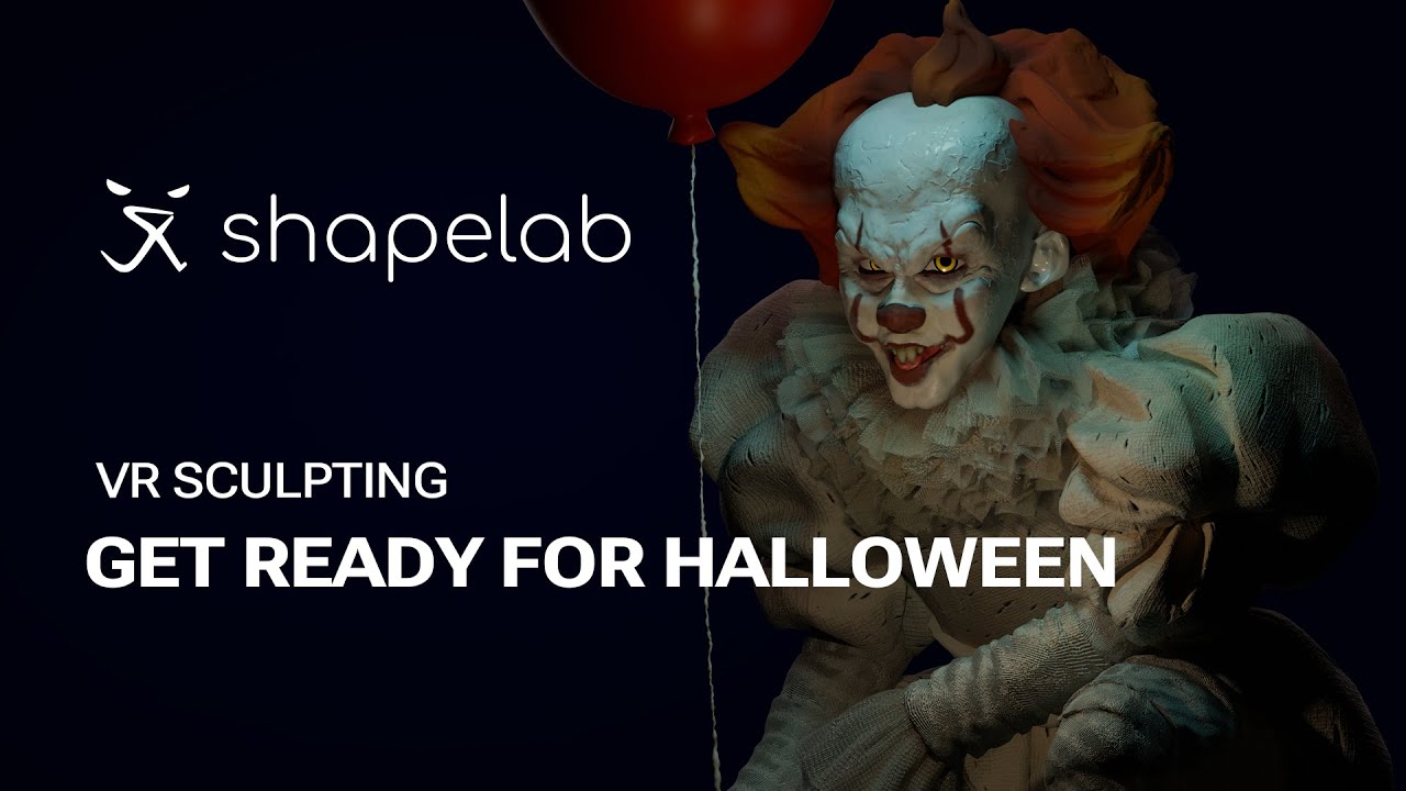 VR sculpting with Shapelab | Get Ready for Halloween! - YouTube
