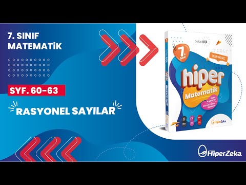 7. Sınıf - Hiper Matematik - Rasyonel Sayılar - Sayfa 60-63