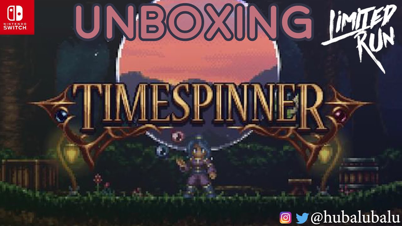 TIMESPINNER - #42 Limited Run Games Nintendo Switch Unboxing - YouTube
