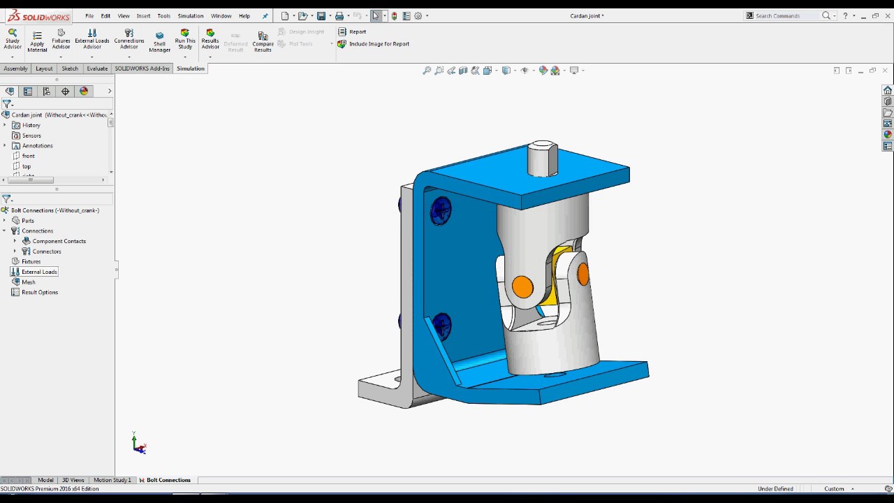 Converting tool box fasteners to bolt connections - Solidworks ...