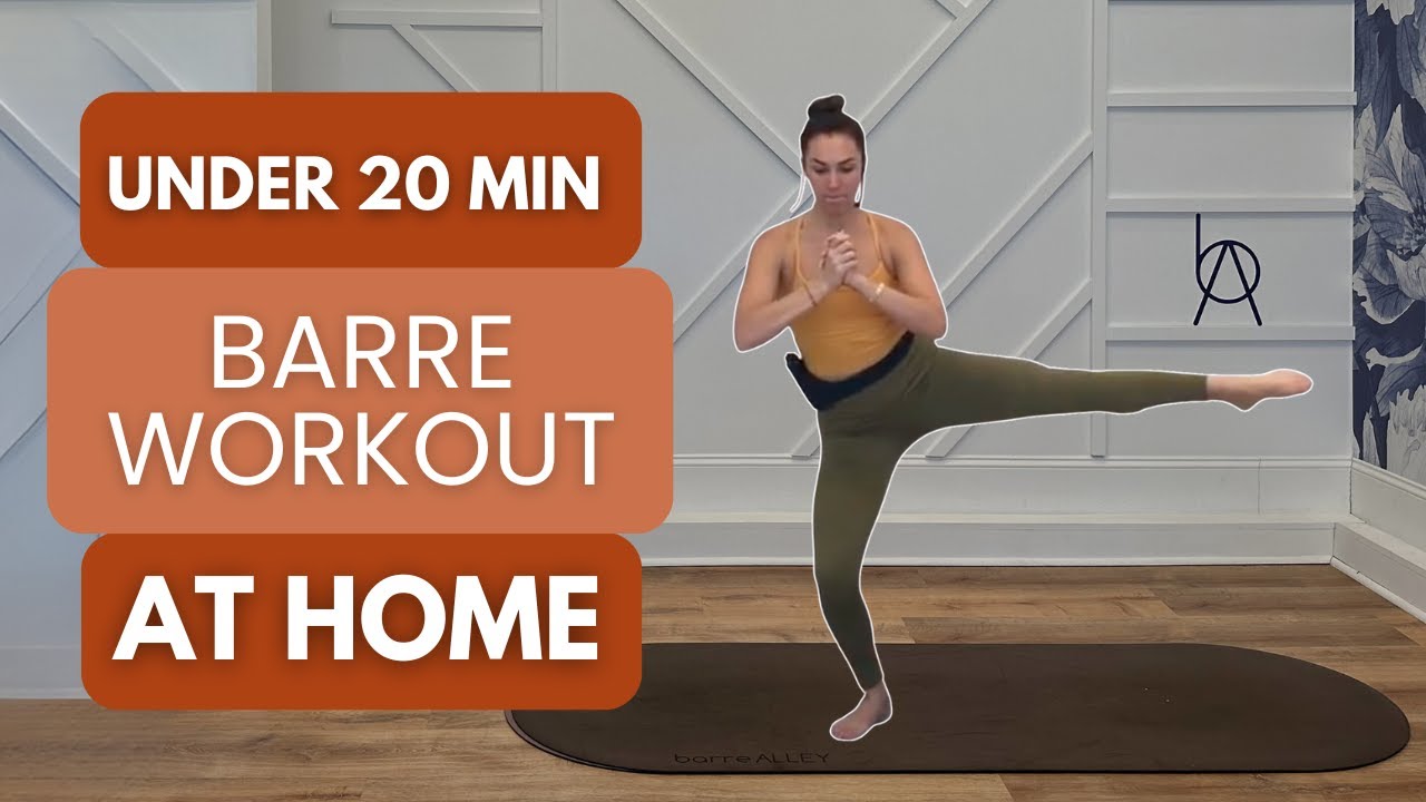 Under 20 Minute Intense Barre Workout To BURN FAT & TONE 🔥💥 - YouTube