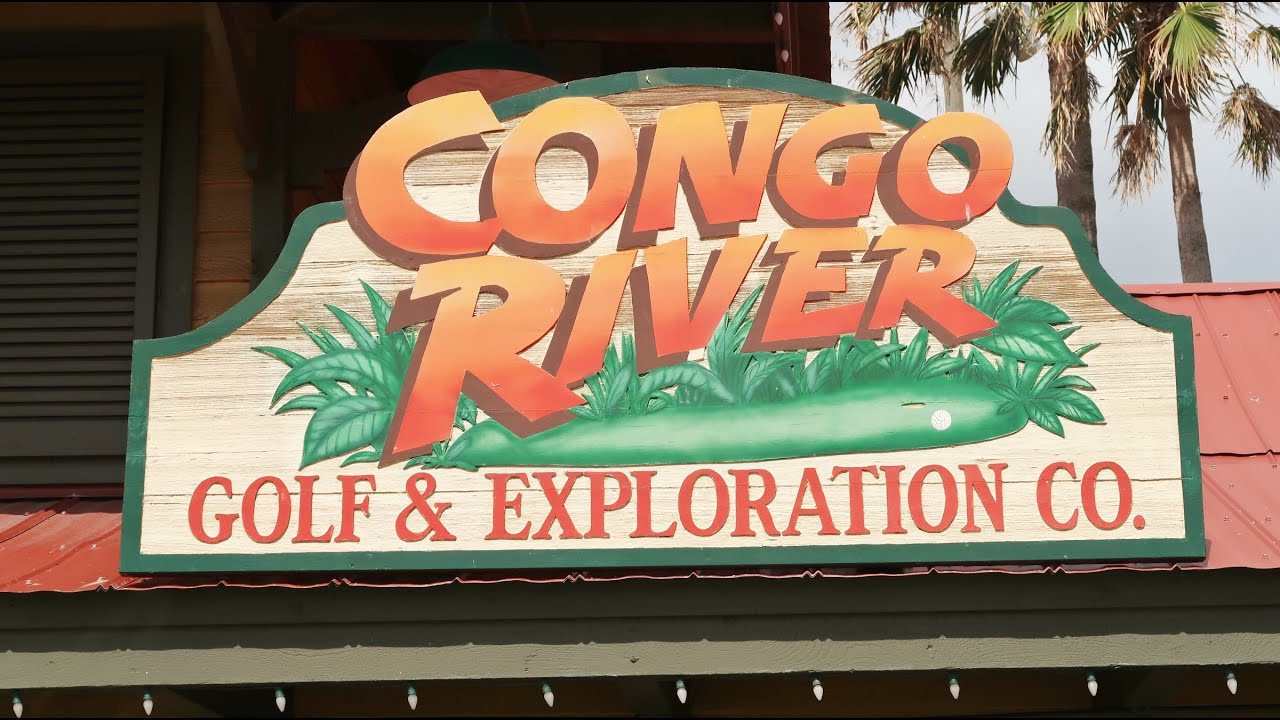 CONGO RIVER MINI GOLF DAYTONA - YouTube
