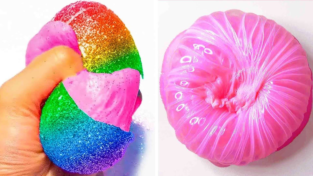 12 Hours Of Oddly Satisfying Slime ASMR - Fall ASLEEP With Beautiful ...