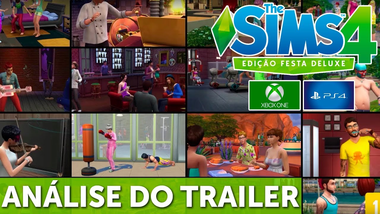 ANALISANDO O TRAILER: THE SIMS 4 CONSOLES | PS4 | XBOX ONE - YouTube