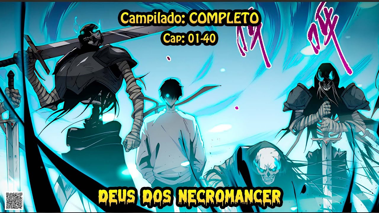 Ele é o único necromante do mundo e assim, se tornará o deus dos mortos ...
