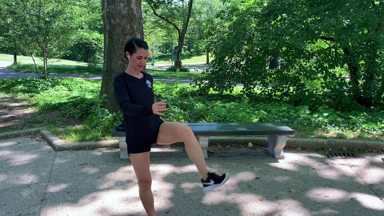 MAC Midtown outdoor legs with bands in Central Park-Jules - YouTube