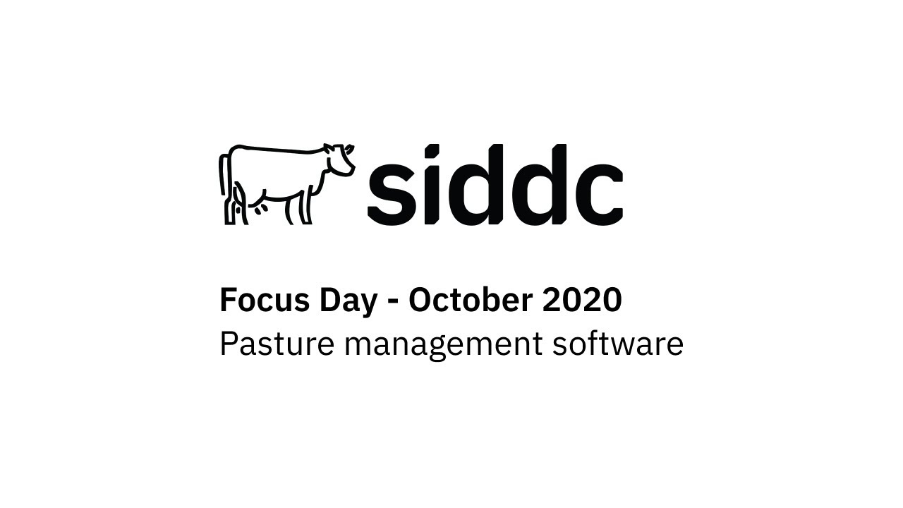 Pasture Management Software - SIDDC Focus Day Oct 2020 - YouTube