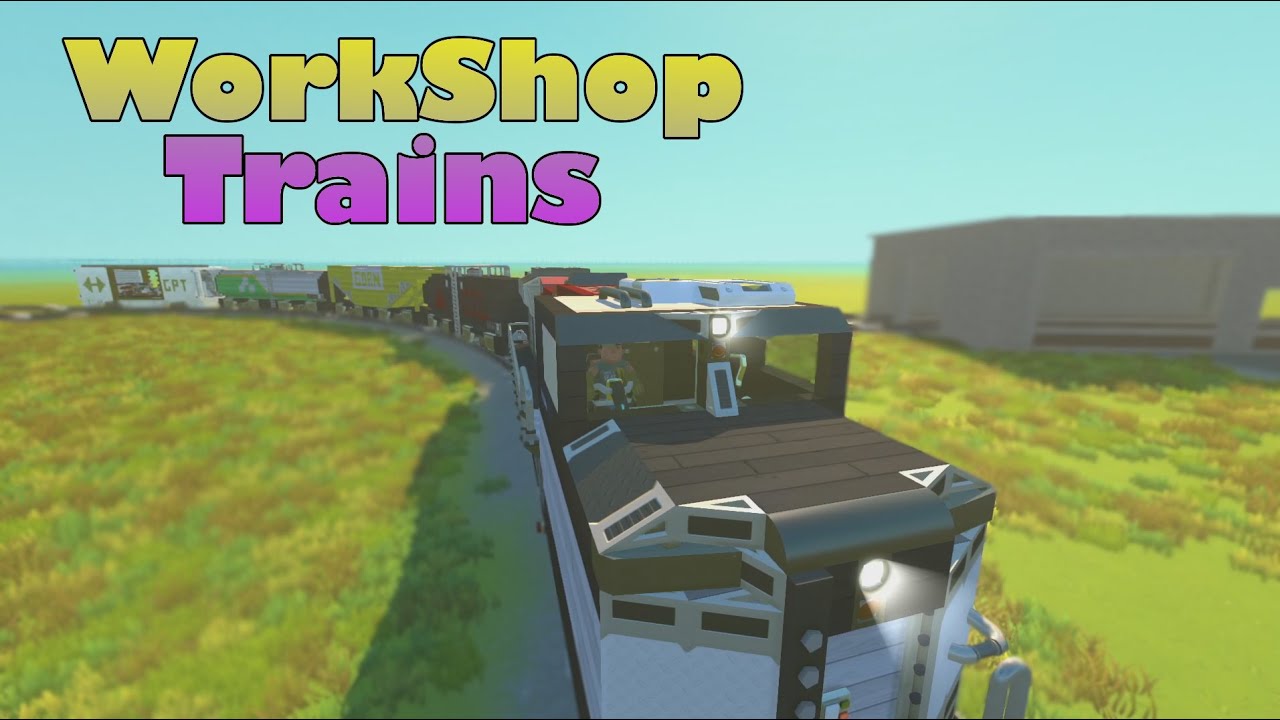 The Smoothest Train In Scrap Mechanic - YouTube
