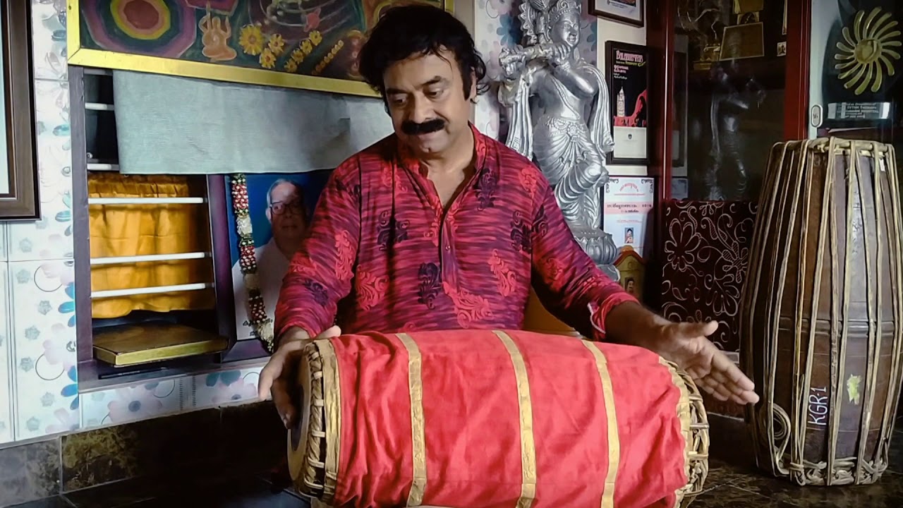 Mridangam basic lessons- 5... Kuzhalmannam Ramakrishnan - YouTube