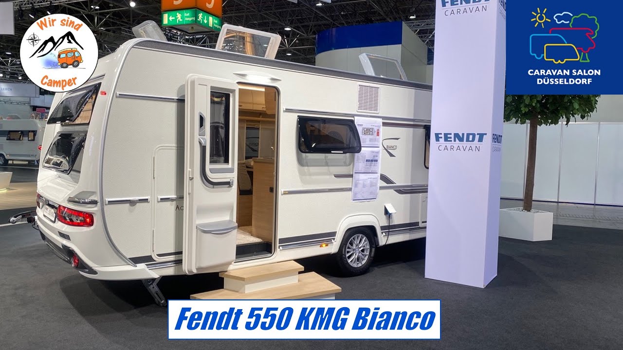 Vorstellung des Fendt Bianco 550 KMG auf dem Caravan Salon 2020 - YouTube