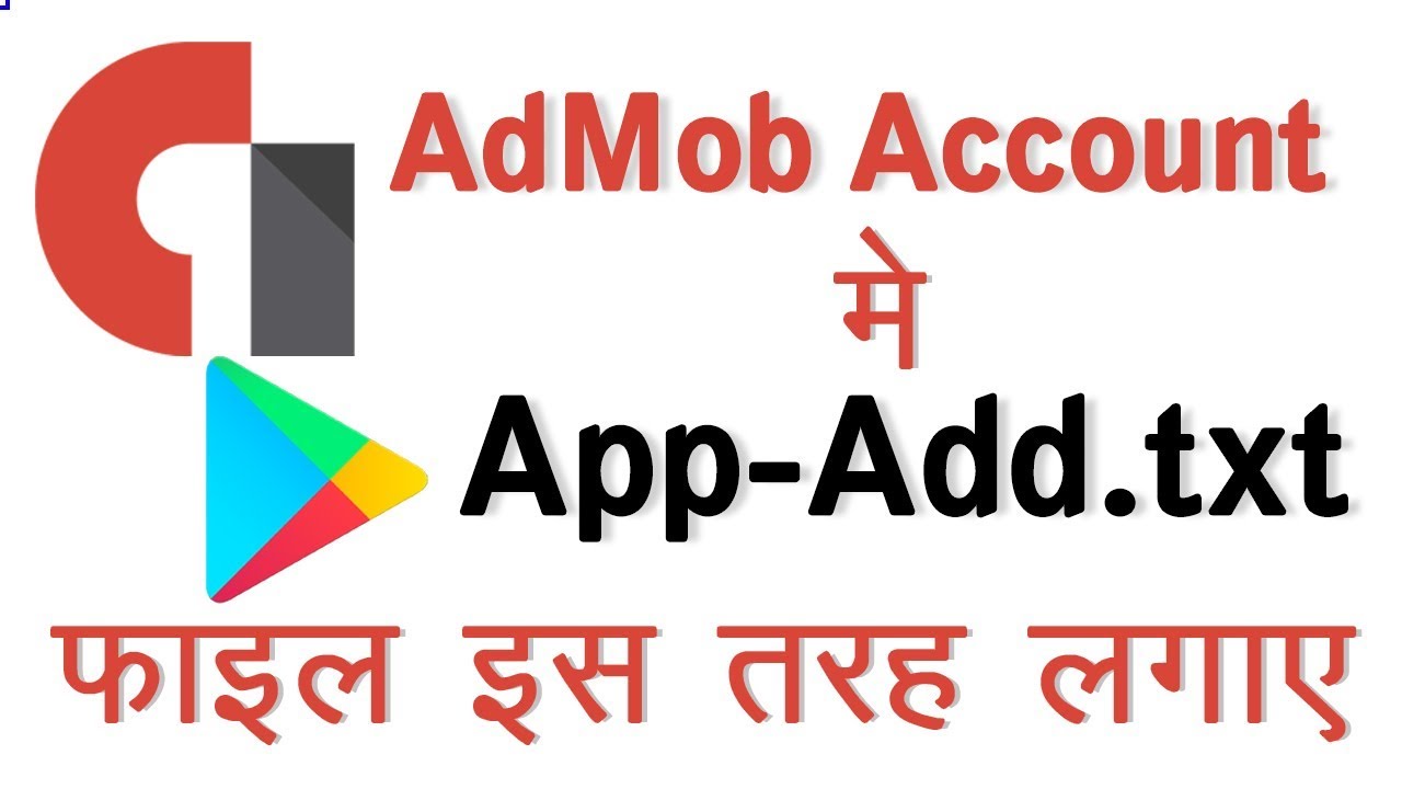 How To Add Admob App Ads Txt File In Domain Admob App Adstxt Setup And Solution In Hindi Youtube