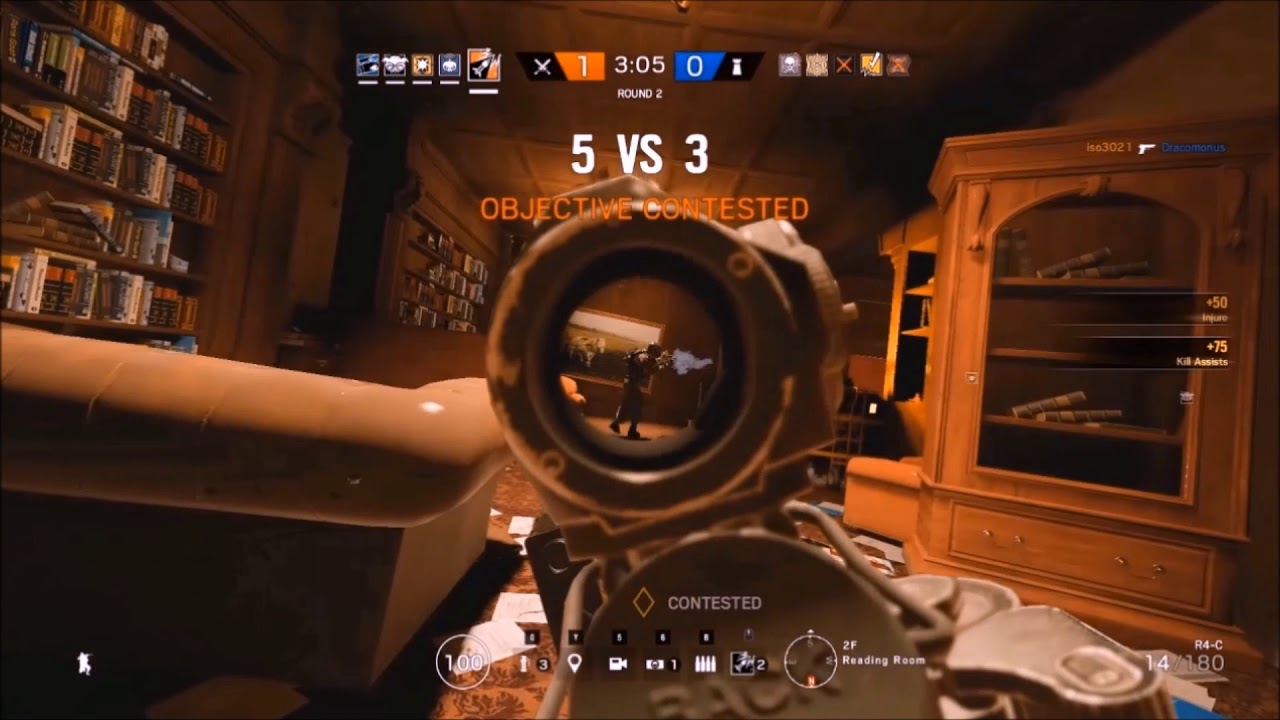Red Dot OP! One Taps are Flying Rainbow six Siege #6 - YouTube