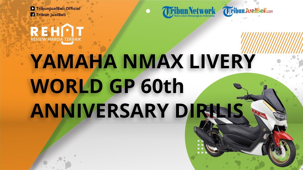 REHAT: Yamaha Nmax Livery World GP 60 Th Anniversary Dirilis, Tampil ...