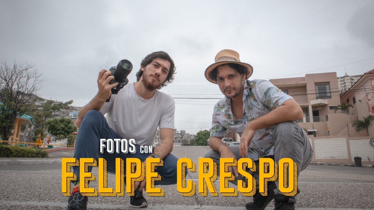 Le hago FOTOS a FELIPE CRESPO!!! - YouTube