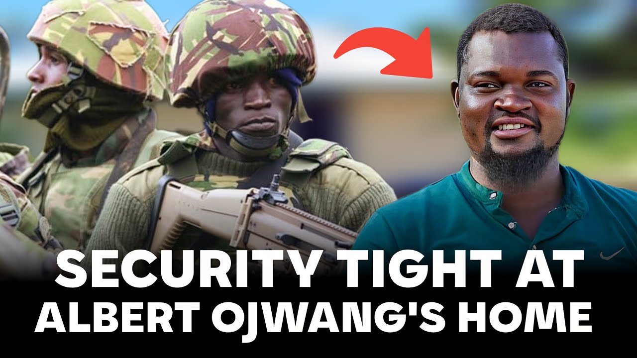 SECURITY TIGHT AT ALBERT OJWANG OMONDI'S HOME VILLAGE IN HOMABAY AHEAD ...
