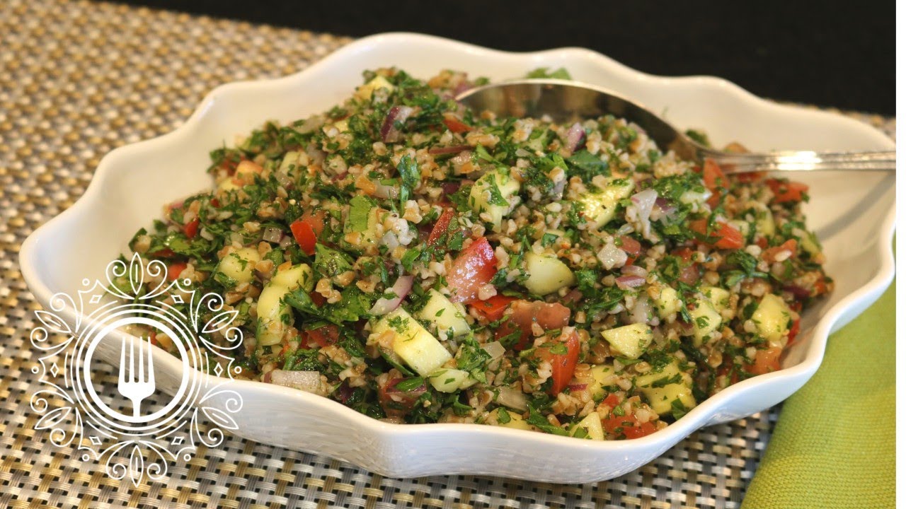 Como Hacer Tabule / Ensalada Libanesa - YouTube